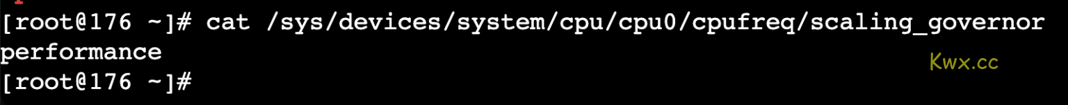 cpupower 调整CPU频率 - Kwx Blog